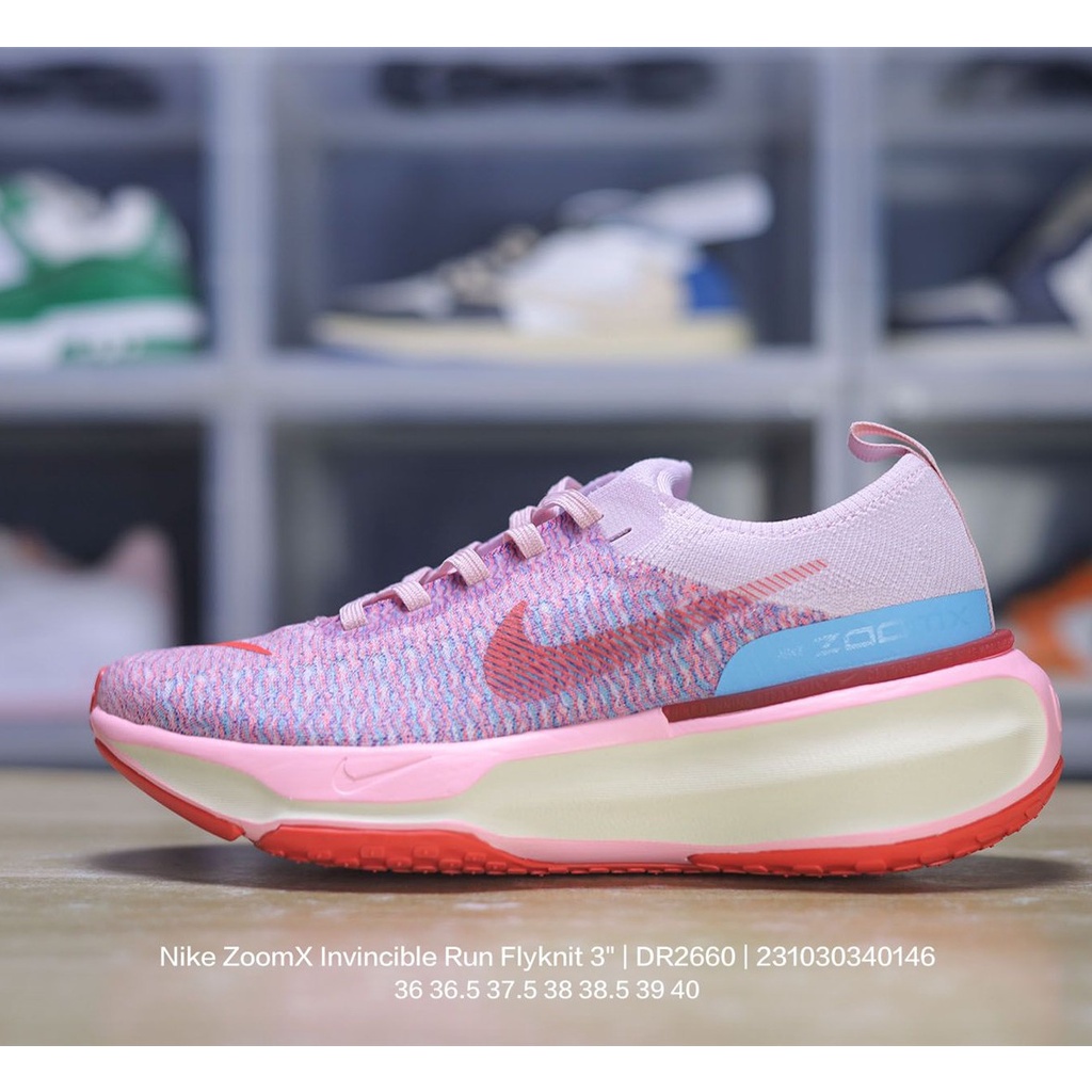 Nike ZoomX Invincible Run Flyknit 3 Generation Series Flying Weaving ...