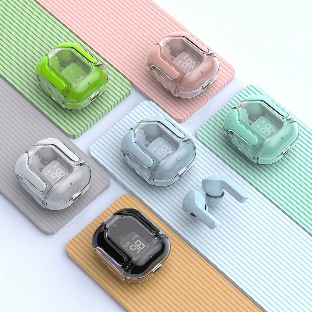 Earbuds 1pcs(Freebie:case+ korean style keychain) Colorful True ...