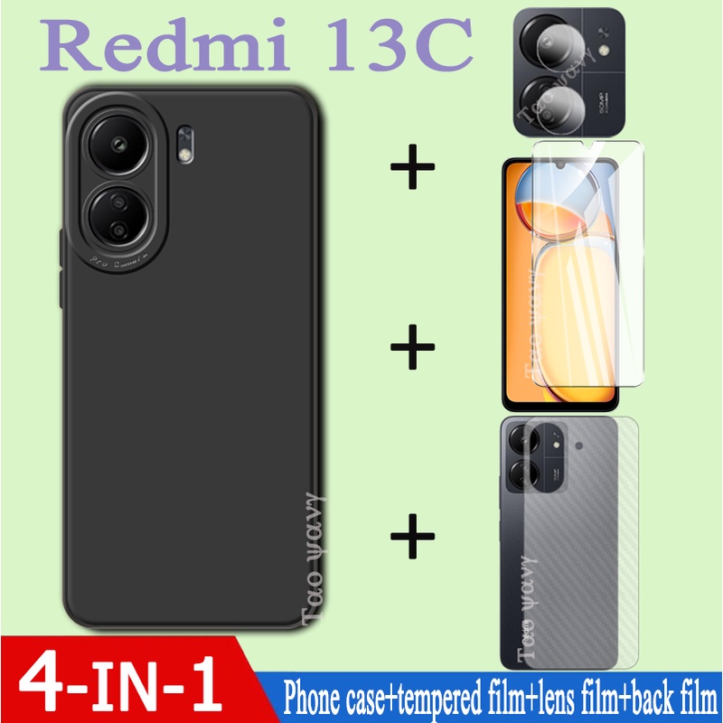4in1 Redmi 13C Case Redmi Note 12 4G Redmi 12C Redmi A2 Plus Case Redmi ...