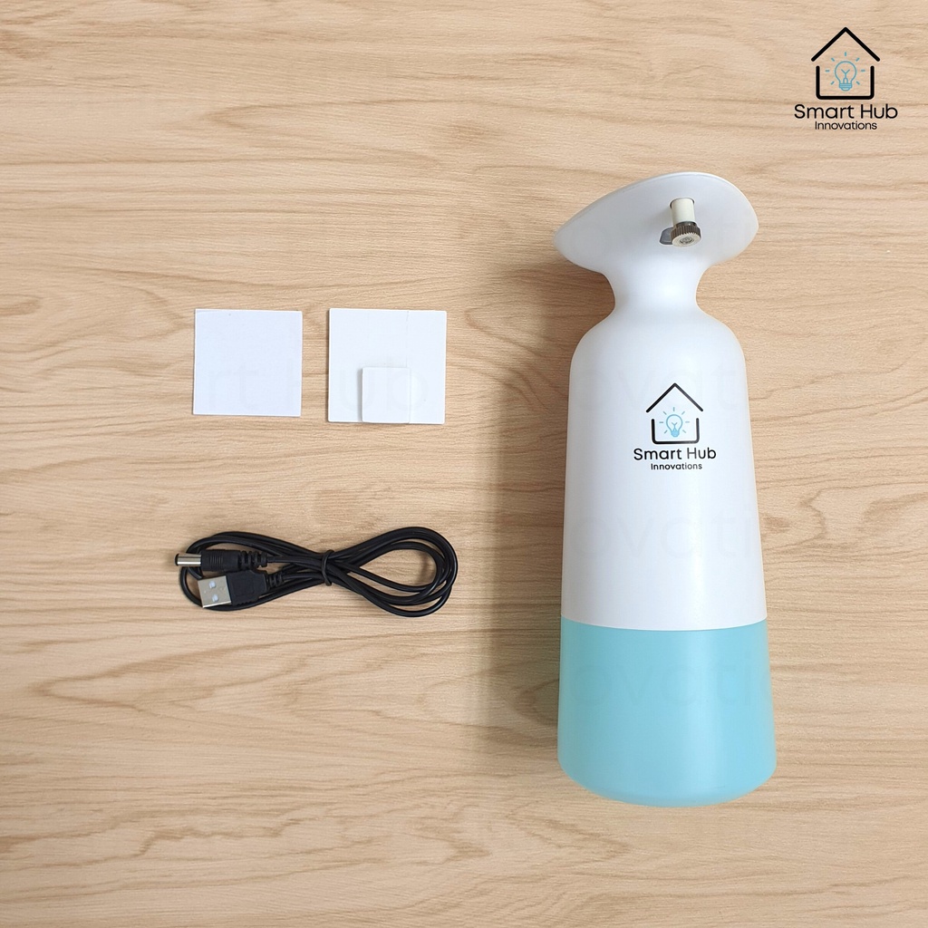 Smart Hub Innovations Rechargeable Automatic 2 in 1 Touchless Alcohol ...