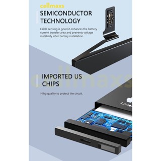 ♞Cellmaxs High Capacity 2200mAh 3100mAh 3400mAh Battery For 6 6s 7 8 ...