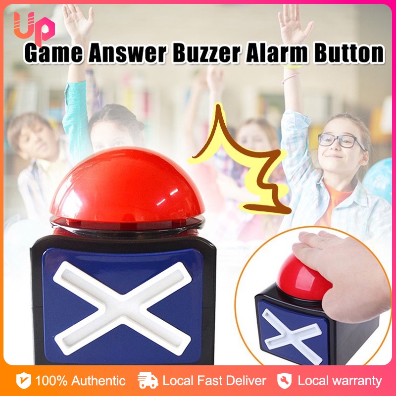 Game Answer Buzzer Alarm Game Button with Sound Light Quiz Got Talent Answer Buzzer Alarm Button ...