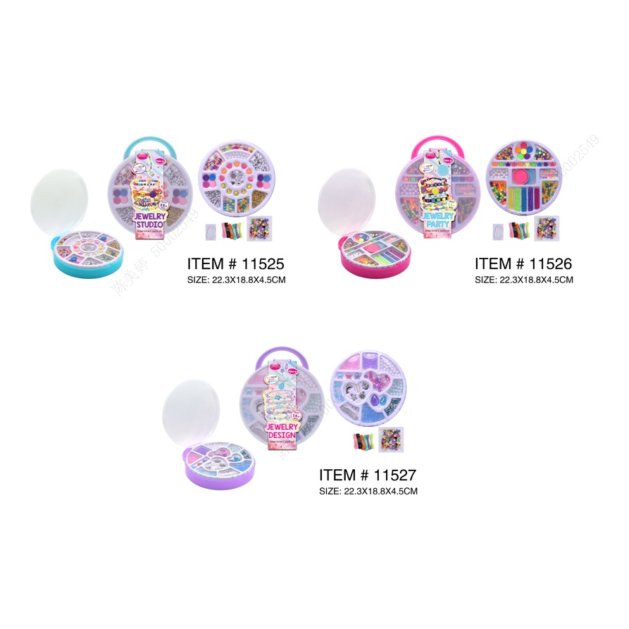 MINISO DIY Bracelet Making Handheld Round Box (3 Assorted Models ...