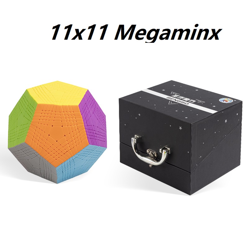 Shengshou Megaminx 11x11 Dodecahedron Cube Toys Speed Examinx Cube 11x11 Cube Professional Speed ...
