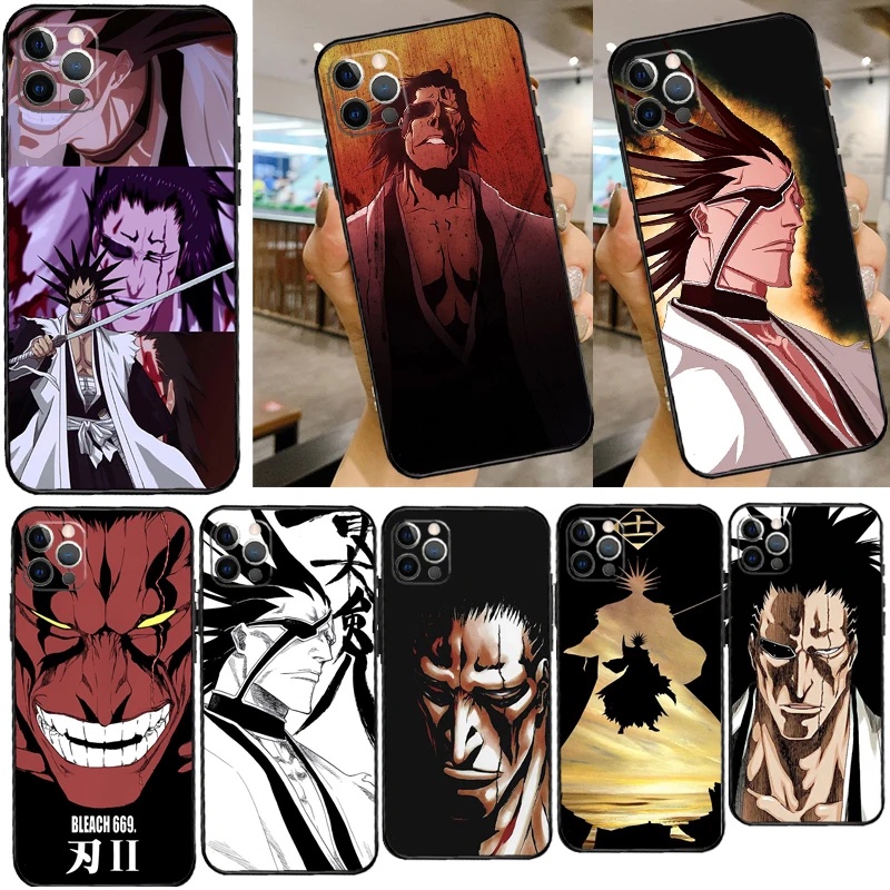 2024 Zaraki Kenpachi BLEACH Phone Case For iPhone 14 11 12 13 Pro X XR ...