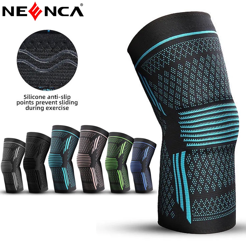 NEENCA Safety Knee Pad Support Nylon Bandage Elastic Basketball Adult ...