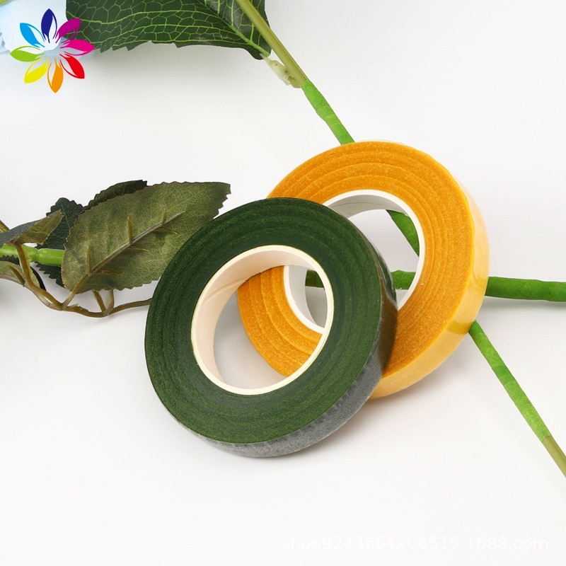 JWS Colorful Floral Tape for DIY Handmade Rose Bouquet - Craft Wire ...