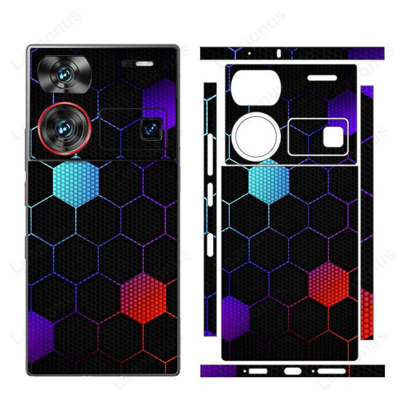 Abstract Dazzling Decal Skin for Nubia Z70 Z60 Z50 Ultra Z50S Pro Back ...