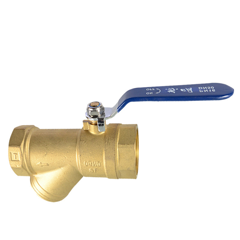 Y-Type Filter Ball Valve Tap Water Switch DN15/20/25/32/40/50 Floor ...