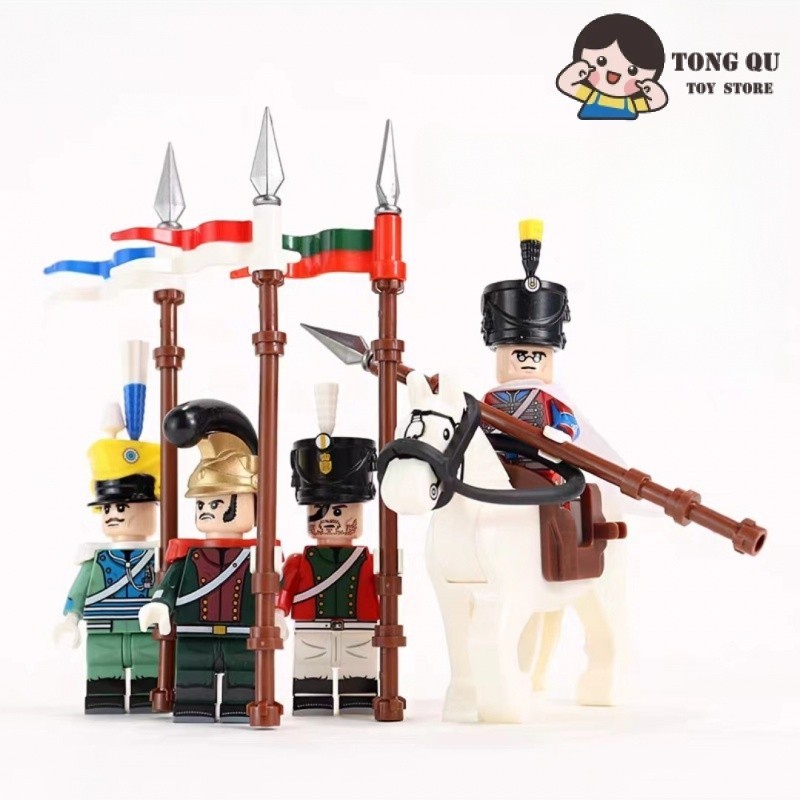 Building Block Soldier Minifigures Napoleon War Building Block Doll ...