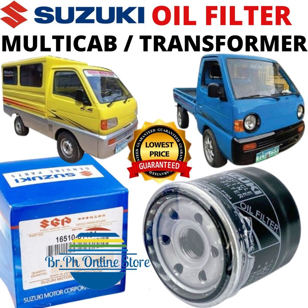 SUZUKI OIL FILTER MULTICAB / TRANSFORMER F5A/F6A/K6A/R06A DA52, DA62 ...