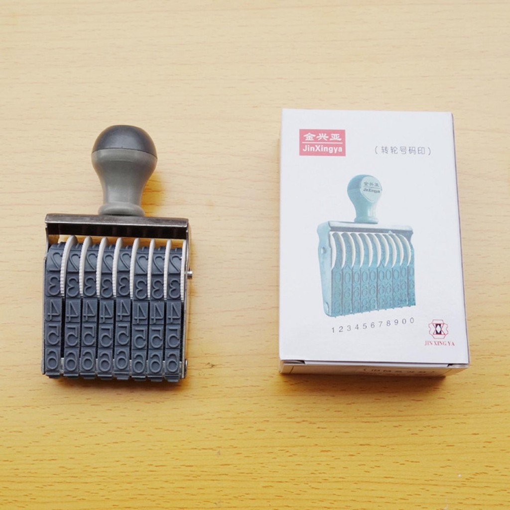 [Maxivogue1] Numbering Stamp Digit Stamp Symbol Rolling Stamp Number ...