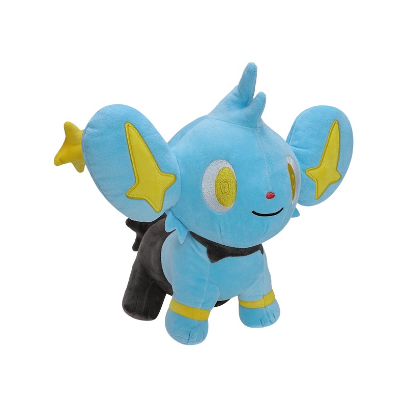 YE Pokemon Shinx Plush Dolls Gift For Kids Home Decor Cute Blue Cat ...