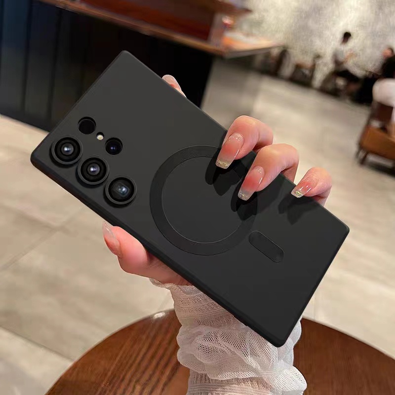 For Samsung Galaxy S25 S24 S23 S22 S21 S20 Ultra Plus FE Magnetic Ultra Thin Matte Anti ...