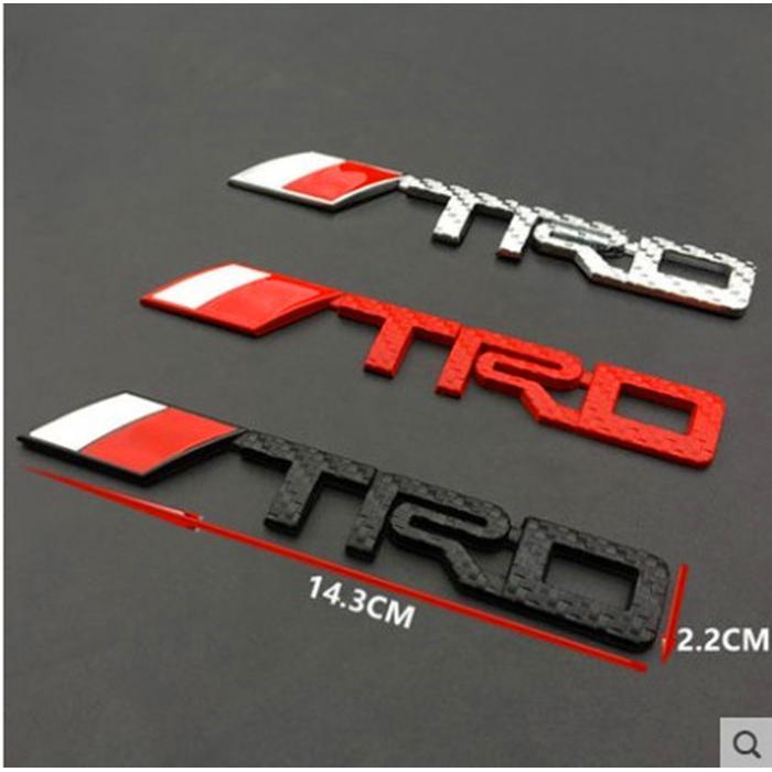 Car Unique Modified Car Sticker Toyota TRD Car Sticker New Camry Reiz ...
