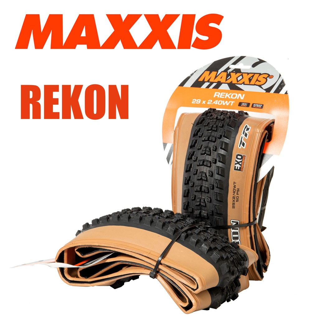 MAXXIS REKON(M349RU) 29x2.4WT EXO TR Bicycle Tire Rim 29 Mtb Tubeless ...