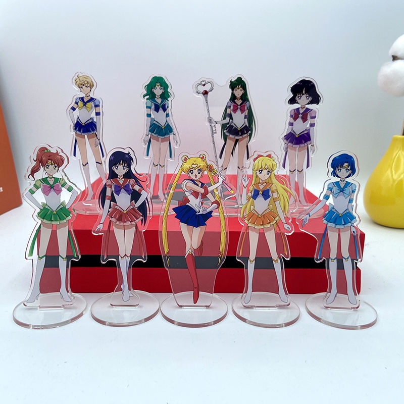 Sailor Moon Anime Peripheral Cartoon Standee Usagi Tsukino Ami Mizuno ...