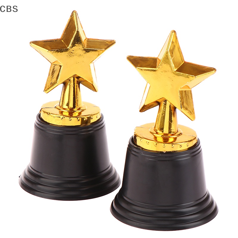 CBS 1Pcs Mini Star Plastic Award Trophy Children Winner Trophies For ...