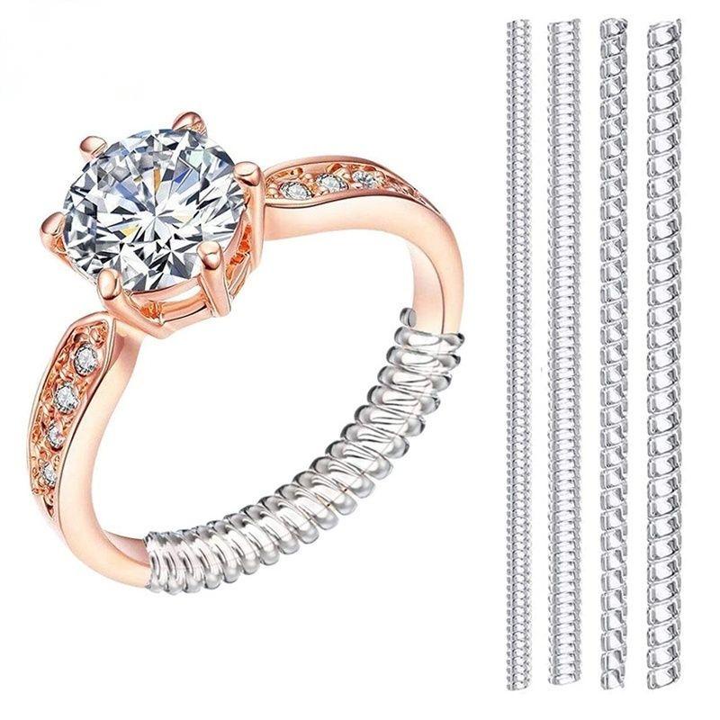 Invisible Ring Regulator Transparent Springs Spring Coil Ring Size ...