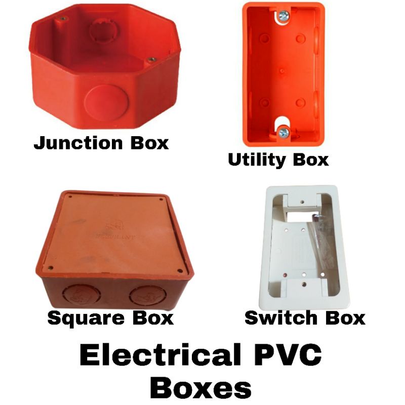 Metal Utility and Junction Box G#18/Electrical PVC Boxes HIGH QUALITY ...