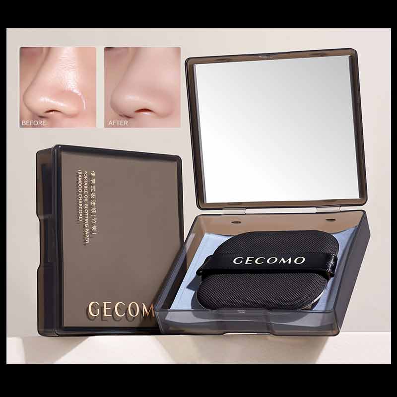 Gecomo Portable Oil-Absorbing Sheets Oily Skin Smear-Proof Makeup Self ...