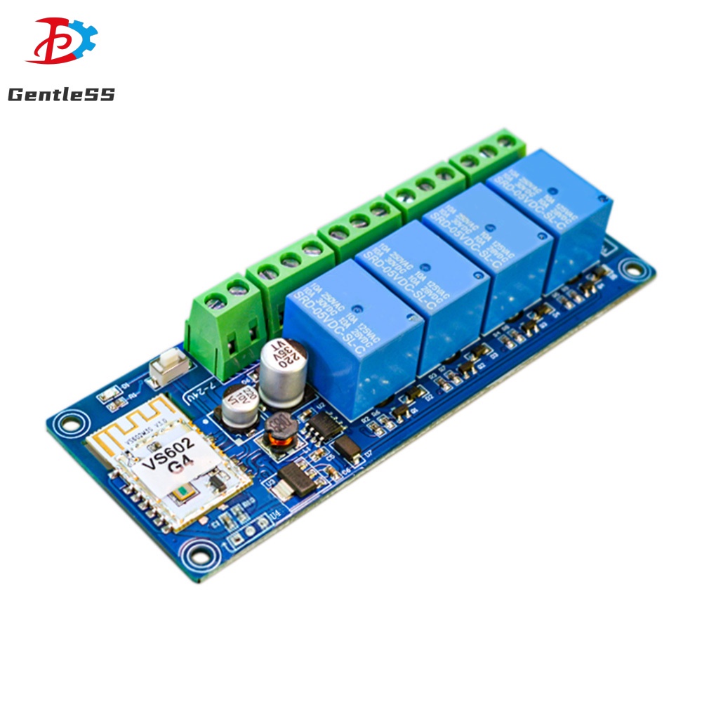 DC7-24V 1/2/3/4CH WiFi Remote Control Switch Bluetooth Dual Mode Wireless Relay Module | Shopee ...