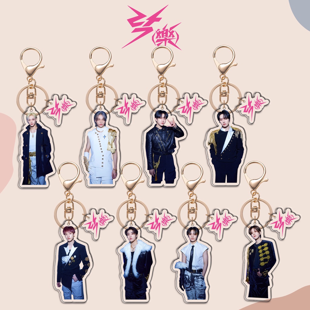 Op Straykids Acrylic Keychain 楽-STAR Human SKZ Bag Keychain Bang Chan ...