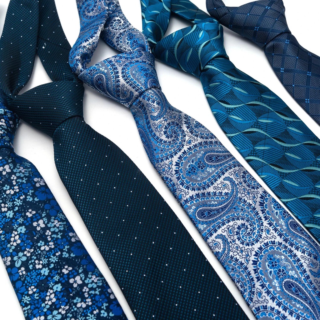 100% Silk Brand Tie Men Fashion Factory Sale 160 Colors Tie Blue Flower ...