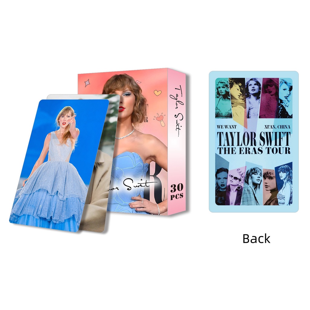 30-96pcs/box Taylor Swift Postcards American Singer Stickers Lomo Cards ...