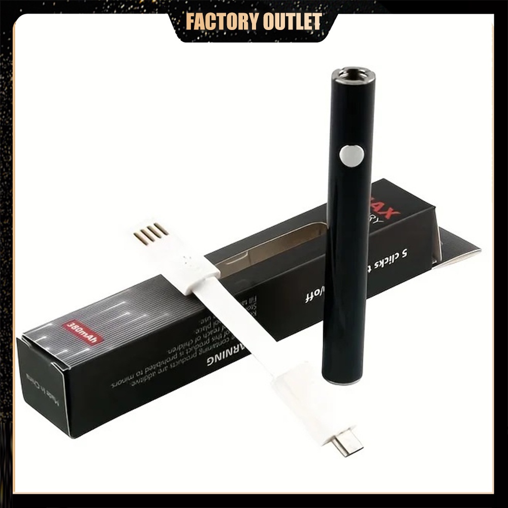510 Thread Battery Pen 380mAh With Micro-USB Charging Port,Compatible ...
