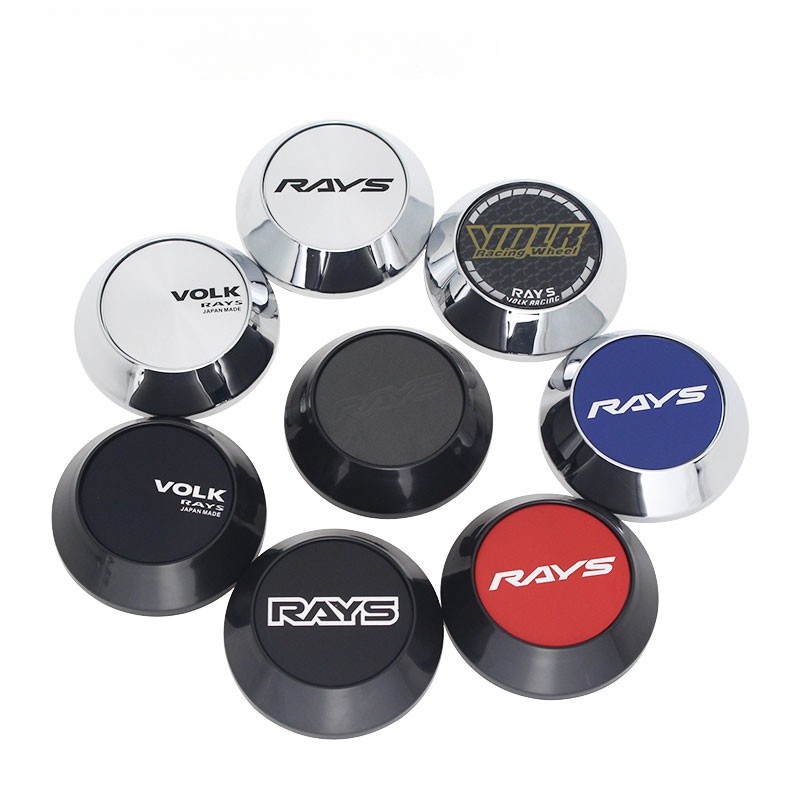 Wheel DIY4PCS 65MM RAYS Rim Cap VOLK Racing Wheel Center Caps Cover ...