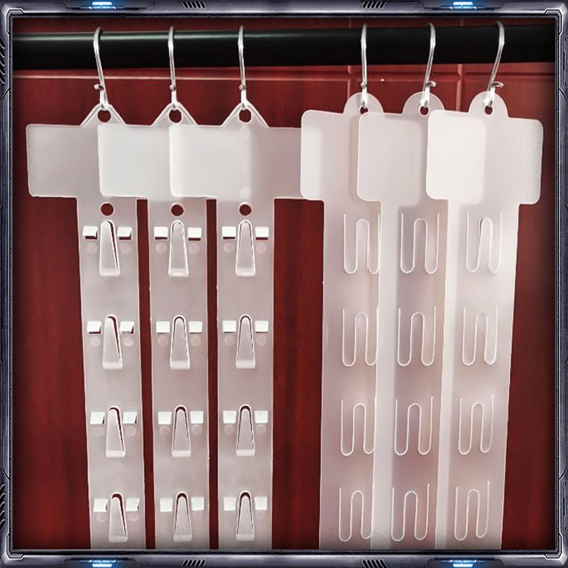 PVC 12 Injection Plastic Food Hanging Strip Supermarket Transparent ...