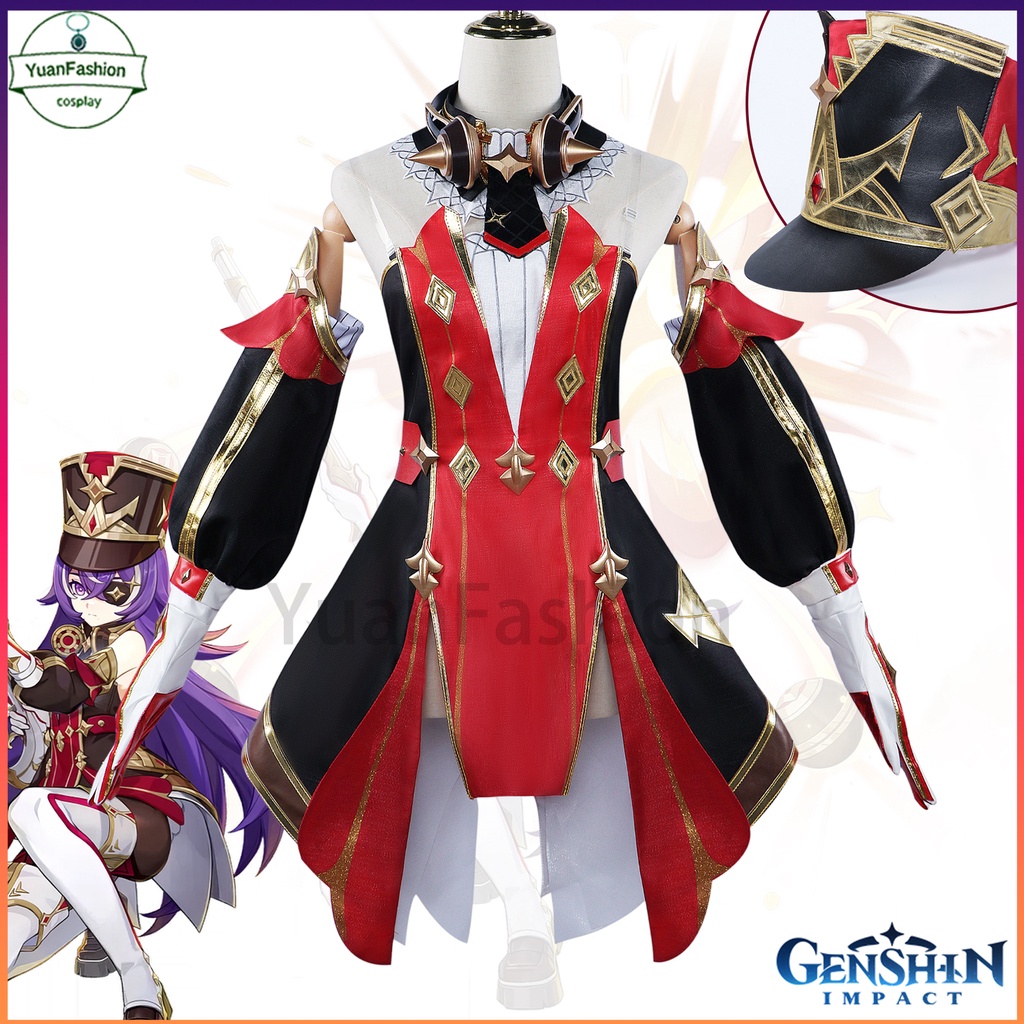 [Ready Stock] Genshin Impact cosplay Chevreuse cosplay Clothing ...