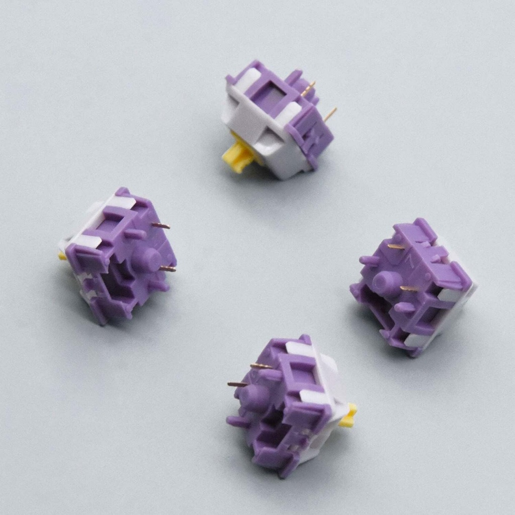Linear Switch KTT Hyacinth switches 5 Pins Switch 45g Factory pre ...