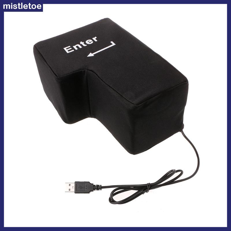 MIS Anti-Stress Computer Huge Enter Key Big USB Keyboard Vent Button ...