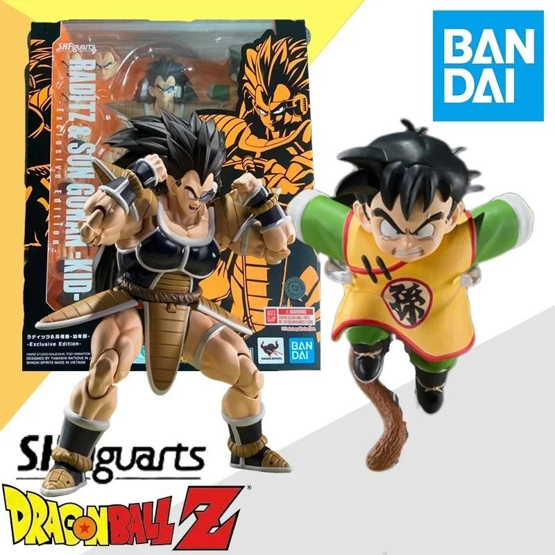 BANDAI S.H.Figuarts SHF Dragon Ball Z RADITZ & SON GOHAN KID Exclusive ...