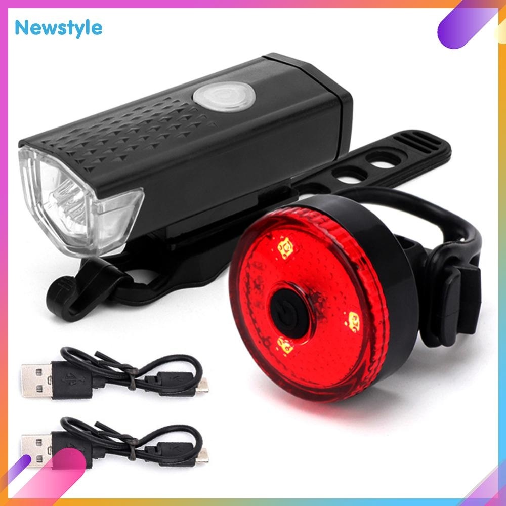 T6 LED Bicycle Light 10W 800LM 6 Modes USB Rechargeable MTB Bike Front ...