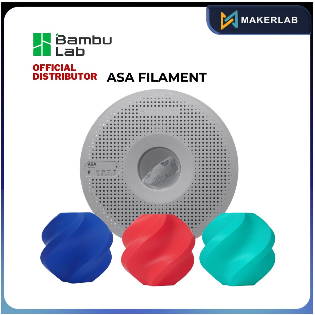 Bambu Lab ASA 3D Printer Filament 1.75mm 1KG | Shopee Philippines