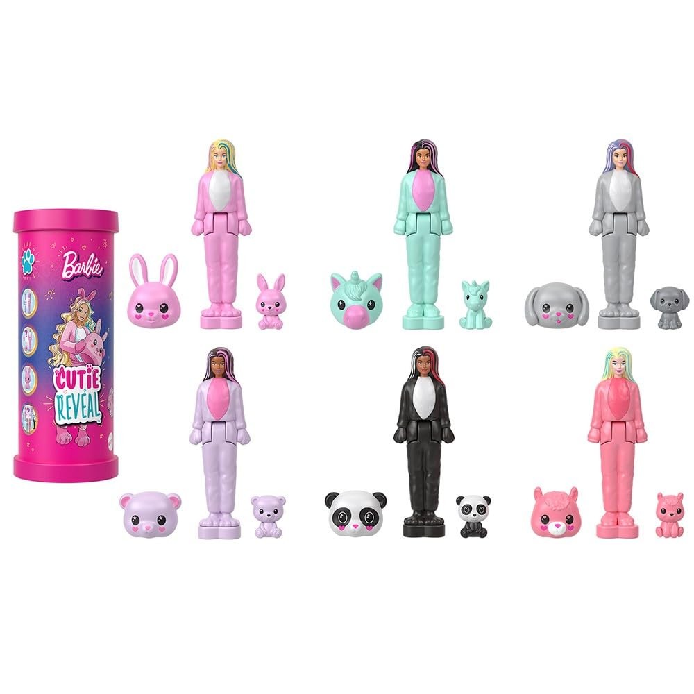 Barbie Mini Barbie Land Cute Up! Surprise Pack Dress Up Doll/House ...