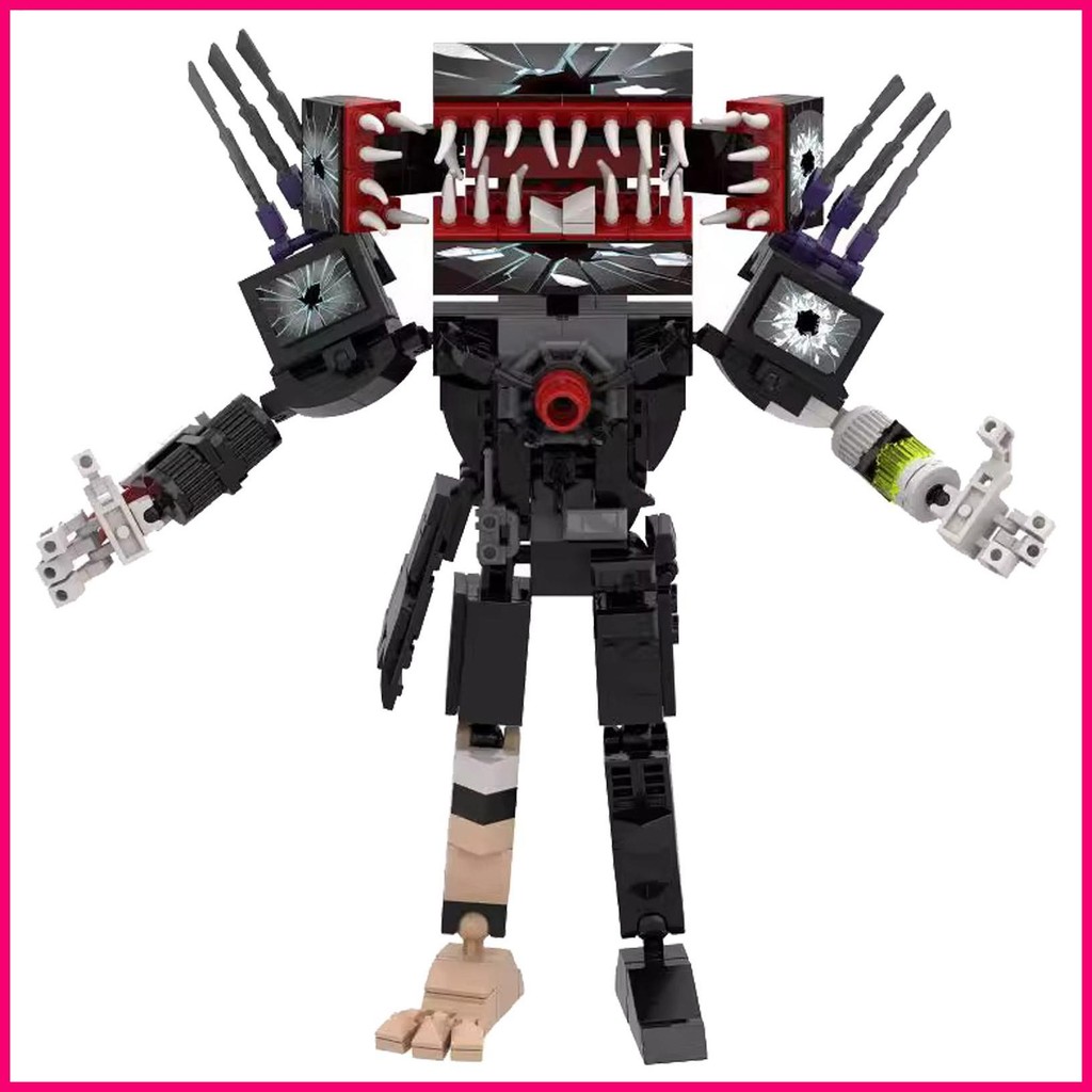 Toilet Man Building Toy Set Block Figure Building Toys Creative ...