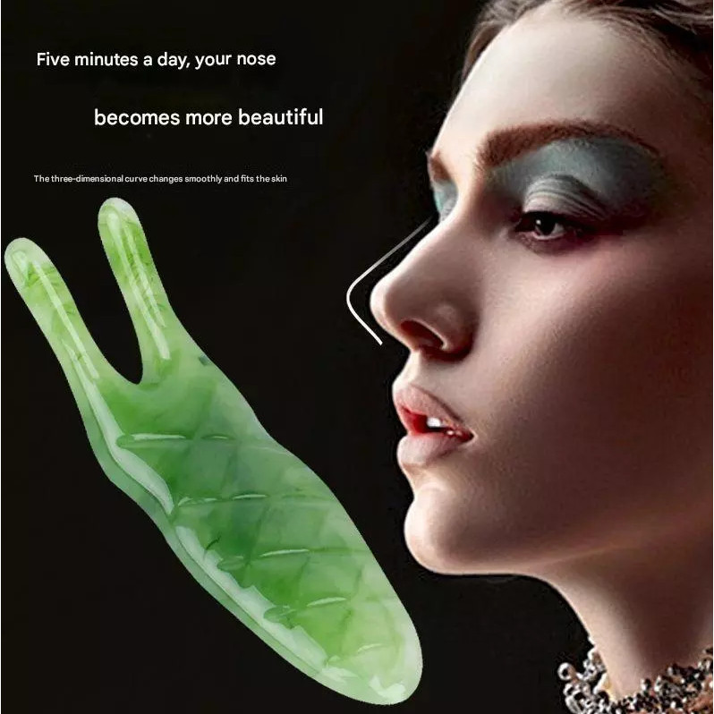 Resin Nose Massager Nose Scraper Gua Sha Board Face Beauty Tool Wrinkle ...
