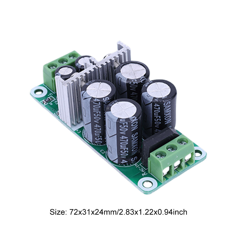 Rectifier Filter Board Positive Negative 12V Operational Amplifier ...