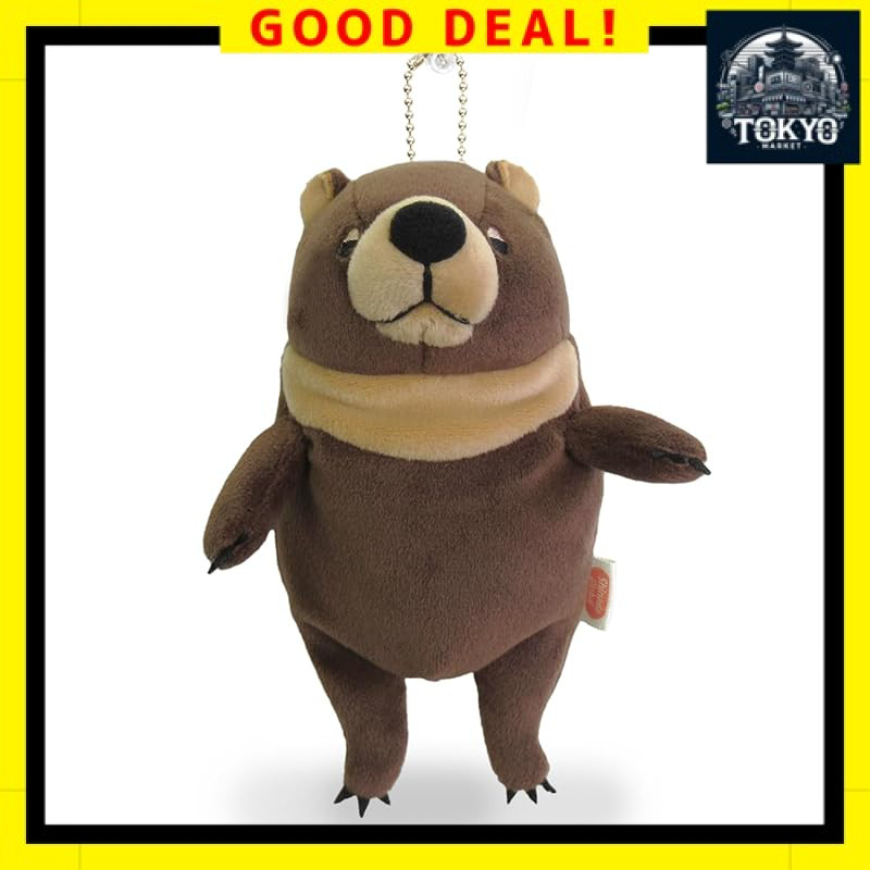 Shinada Global Mochi Series Mochikuma Brown (mini) 7×5×14cm Plush Toy ...
