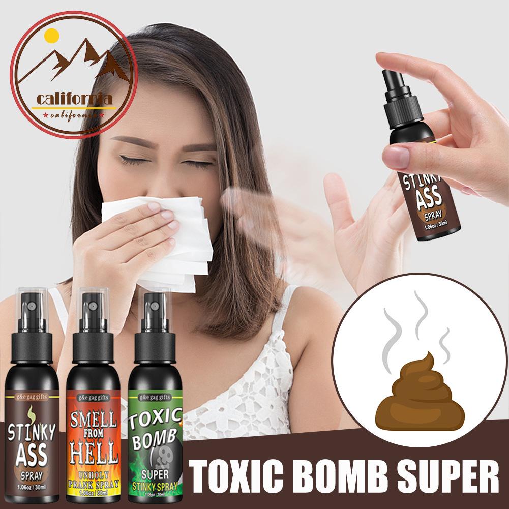 30ML Liquid Fart Gag Prank Joke Spray Can Stink Bomb Smelly Stinky Gags ...