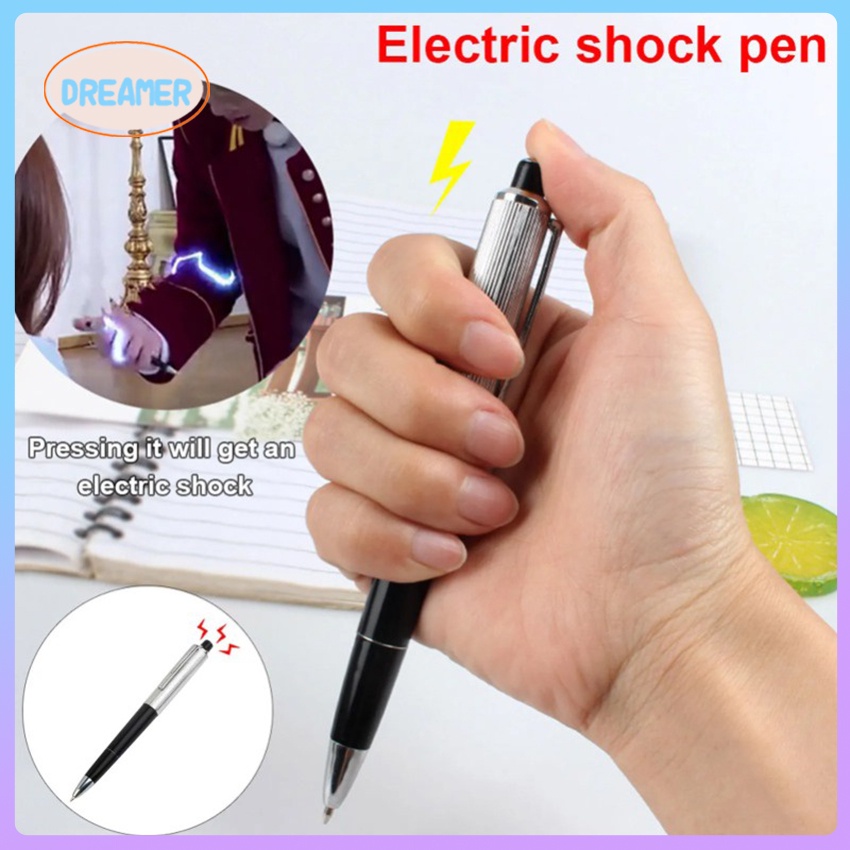 Funny toys Safety Electric Pen Electric Shock Pen Toy Prank Trick Toy ...