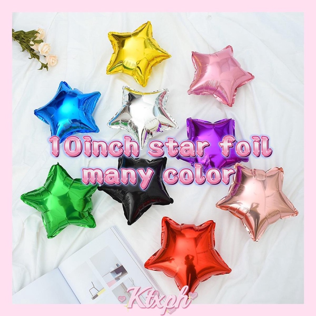 10 inch star mini foil balloon birthday wedding background party needs ...