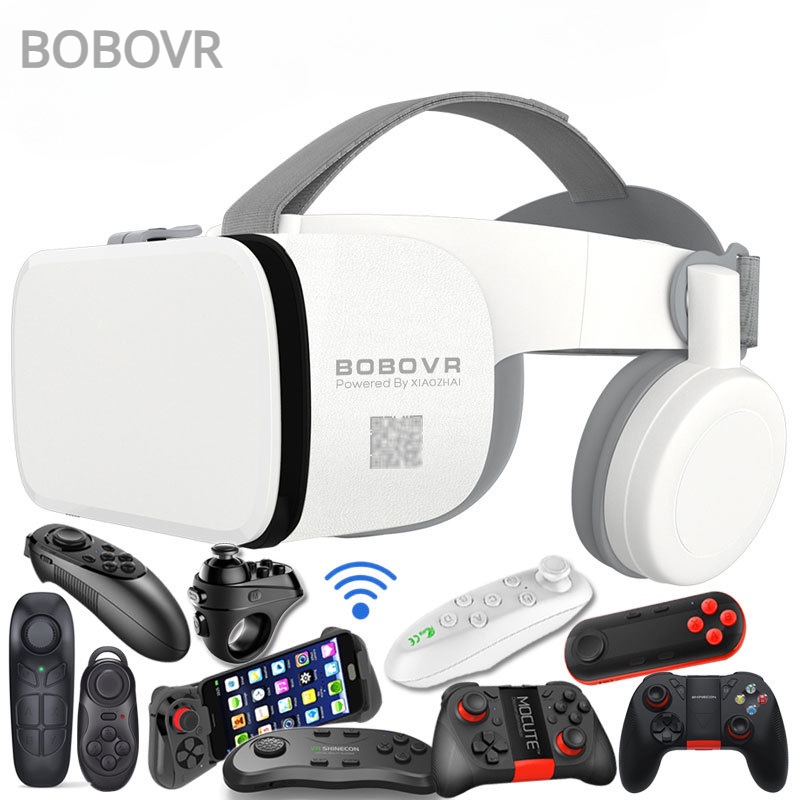 Bobo Bobovr Z6 Casque Helmet 3D VR Glasses Virtual Reality Bluetooth Headset For Smartphone ...