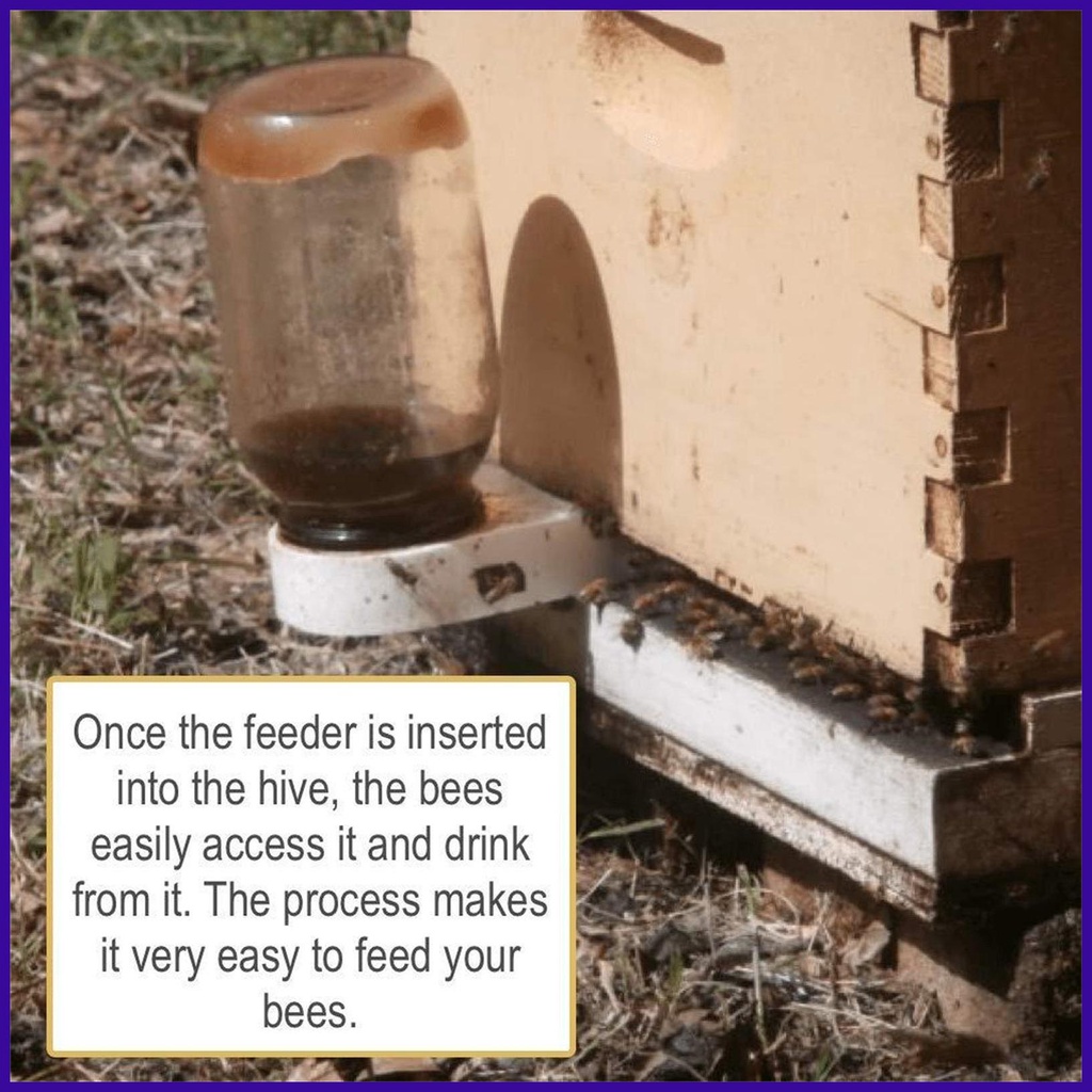 Bee Feeders for Hives Hive Top Entrance Honey Bee Feeders for Hive ...