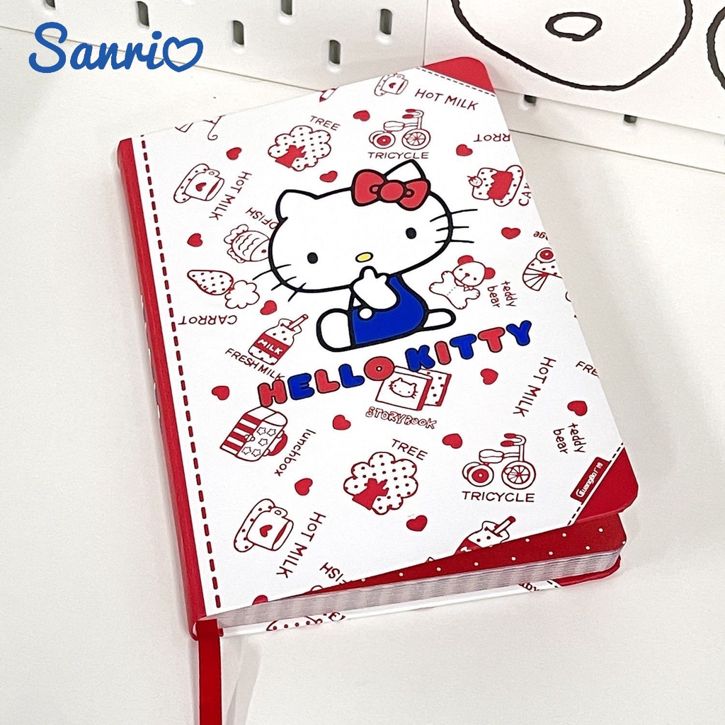 Hellokitty Notebook, Student Essential Notepad, Pretty Color Page, Hard ...