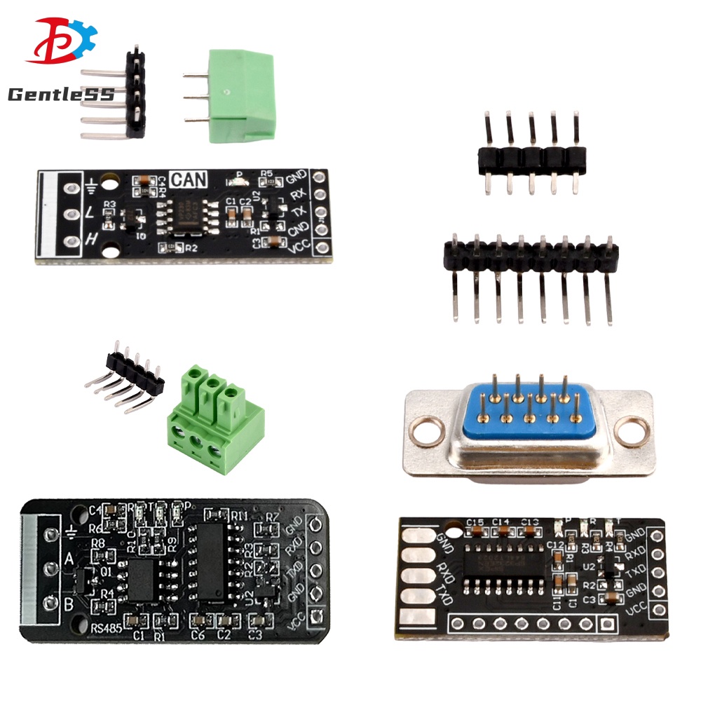 RS232 RS485 CAN to TTL Level Converter Board Serial Converter Board ...